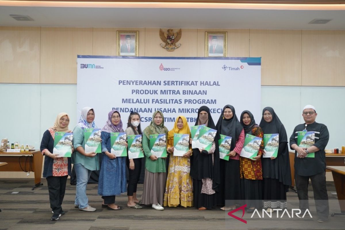 PT Timah bantu UMKM Babel dapatkan sertifikasi halal - ANTARA News Bangka Belitung