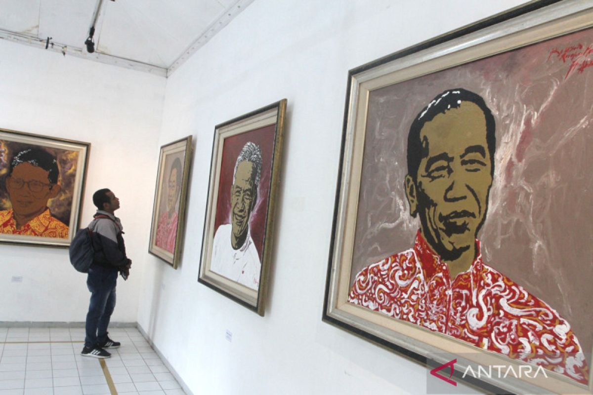 Pameran lukisan tokoh bangsa - ANTARA News Jawa Timur