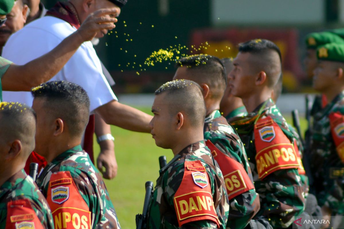 Pemberangkatan Satgas Pamtas RI-PNG - ANTARA News