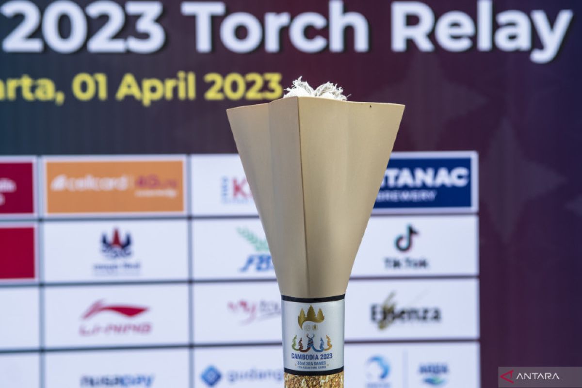 Torch relay Sea Games 2023 Kamboja - ANTARA News