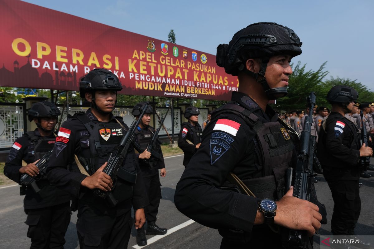 Apel Operasi Ketupat Kapuas 2023 - ANTARA News Kalimantan Barat