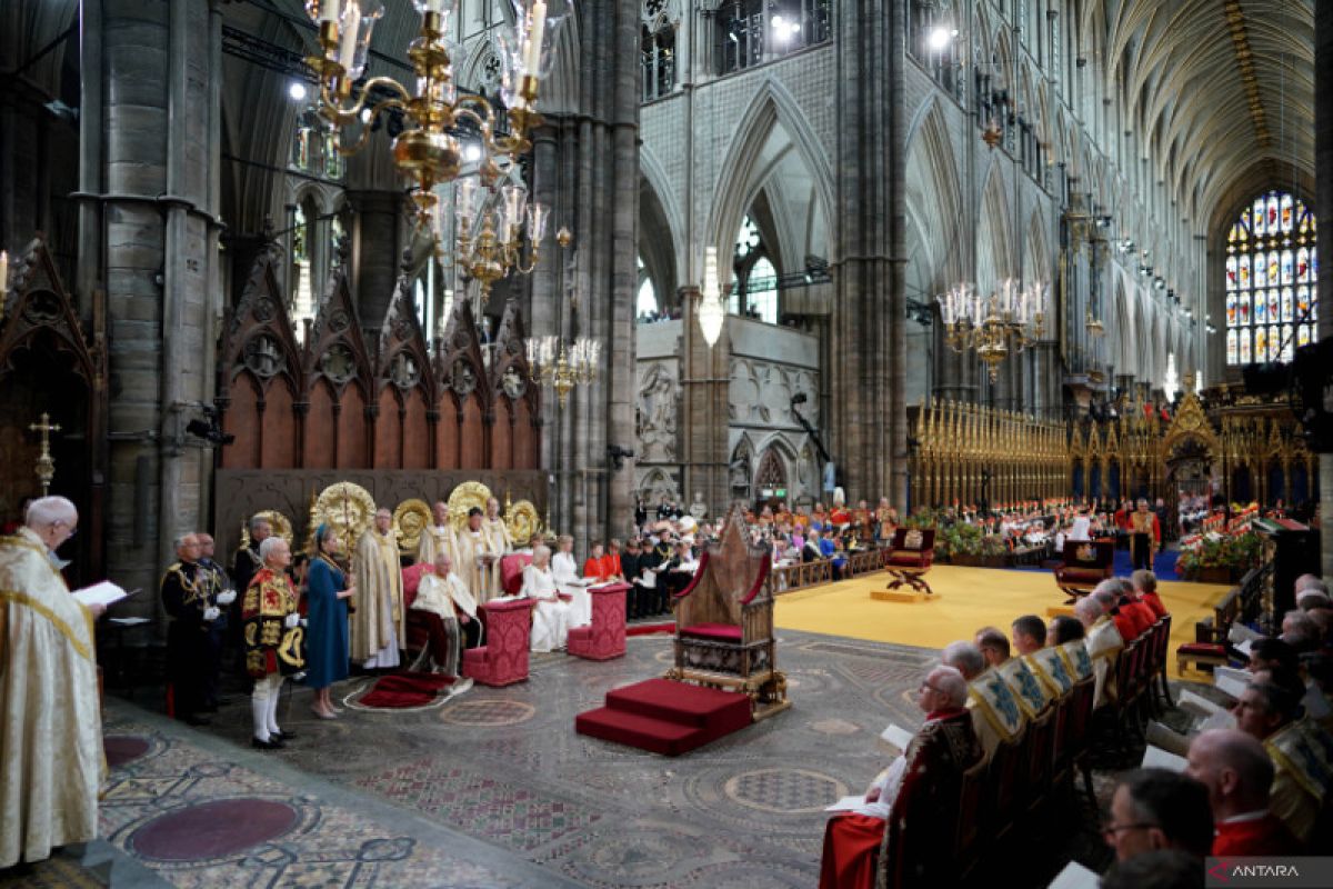 Upacara penobatan Charles III sebagai Raja Inggris - ANTARA News