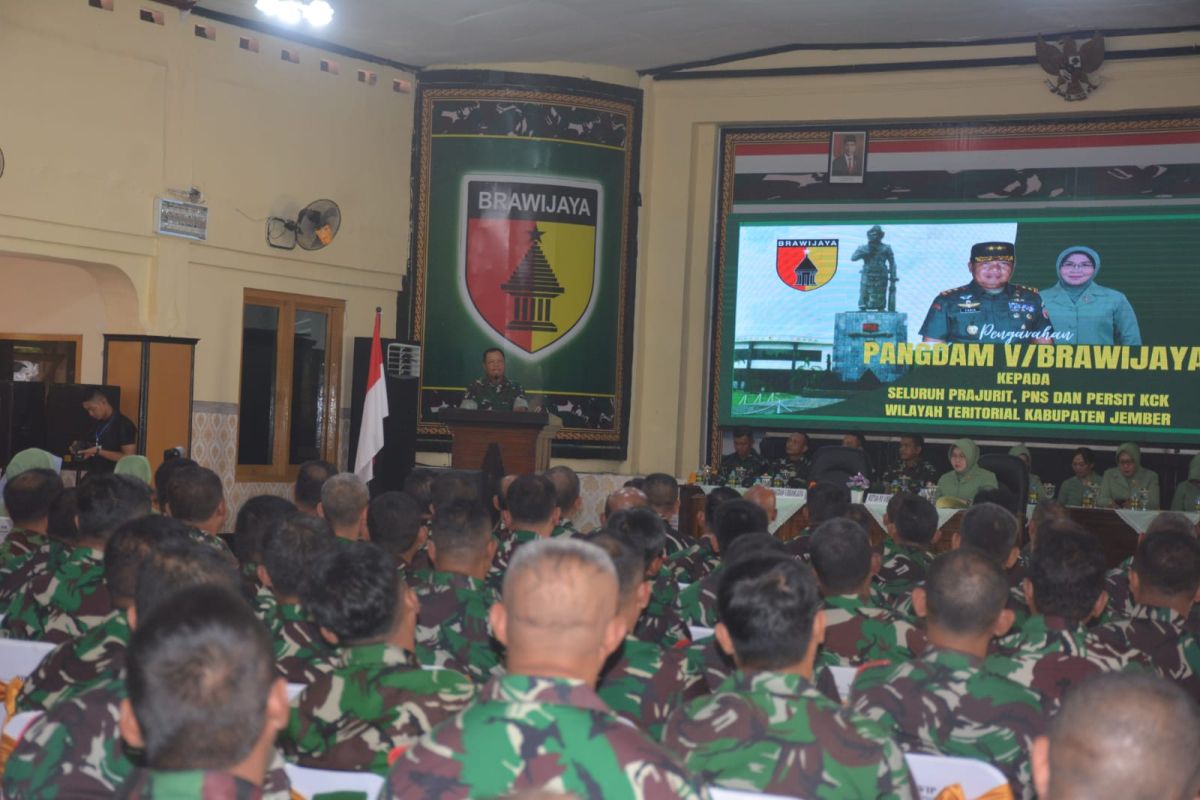 Pemilu 2024, Pangdam V/Brawijaya ingatkan netralitas prajurit - ANTARA News Jawa Timur