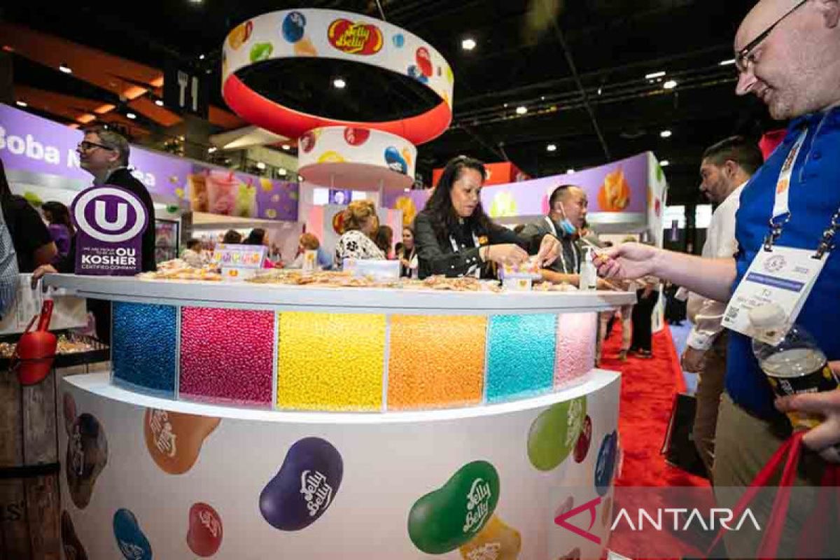 Surga pecinta permen di Sweets and Snacks Expo 2023 - ANTARA News