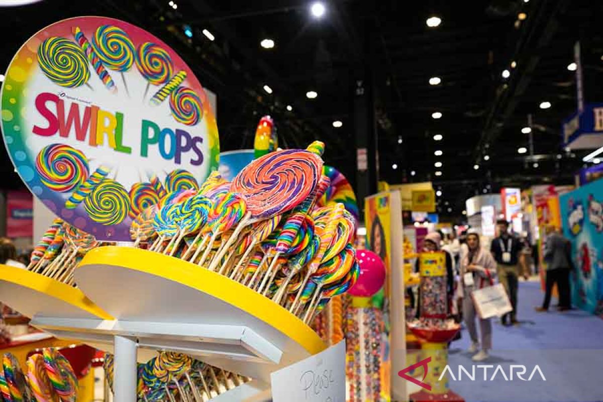 Surga pecinta permen di Sweets and Snacks Expo 2023 - ANTARA News