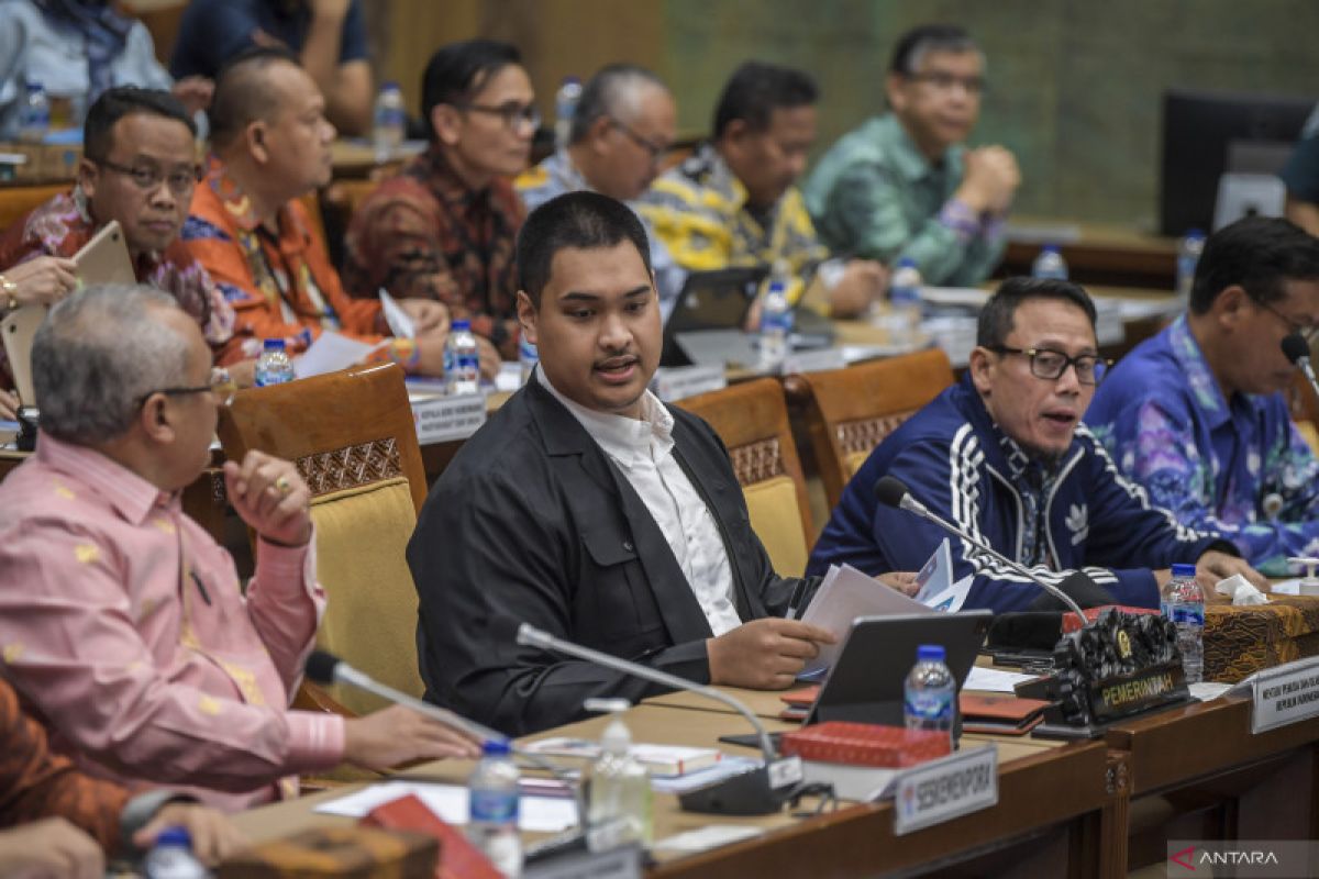 Rapat kerja Kemenpora dengan Komisi X DPR - ANTARA News