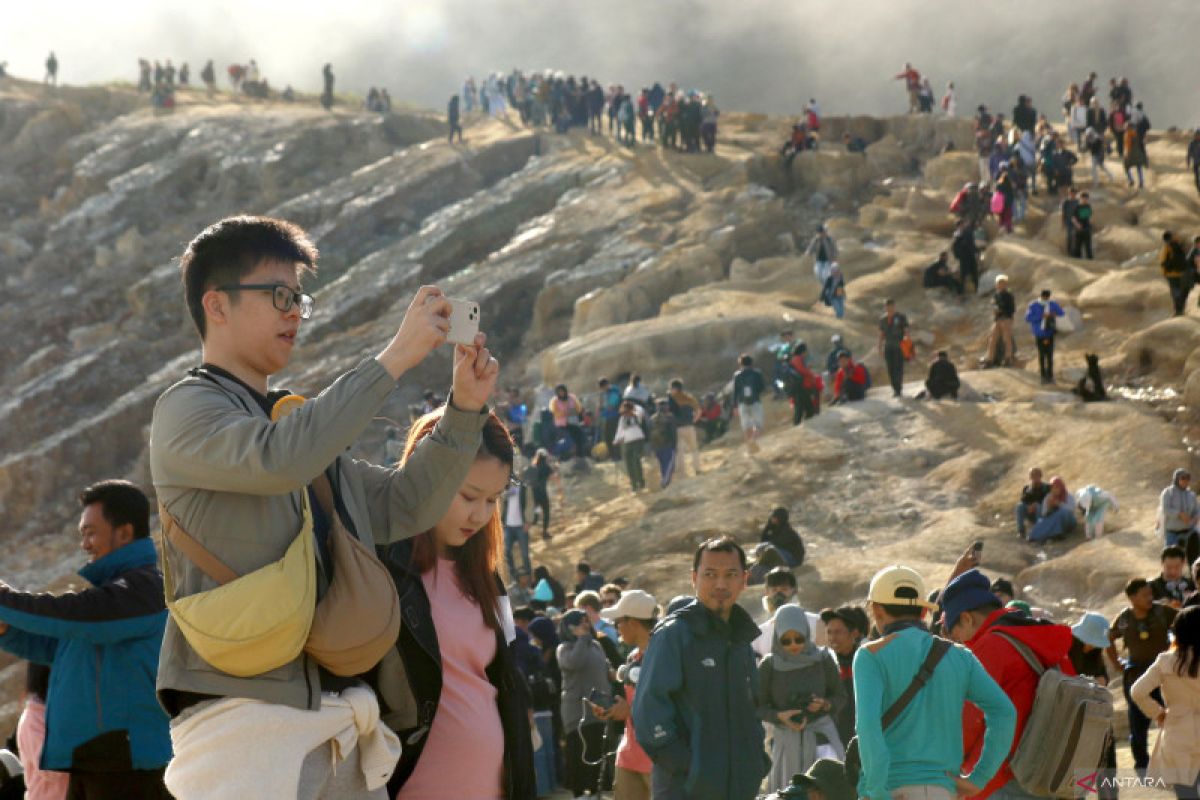 TWA Ijen ramai dikunjungi wisatawan - ANTARA News