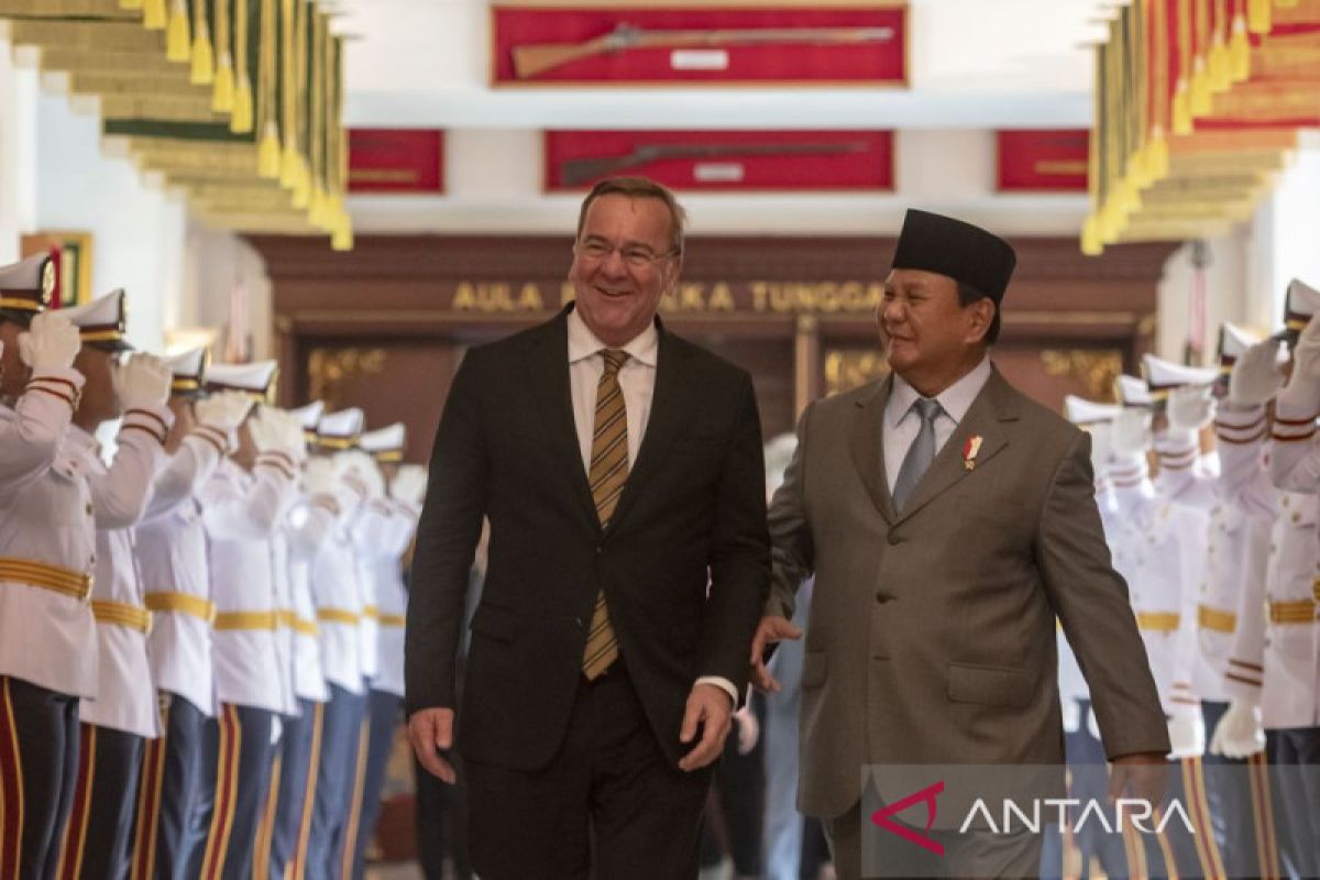 Menhan Prabowo Subianto bertemu Menhan Jerman - ANTARA News