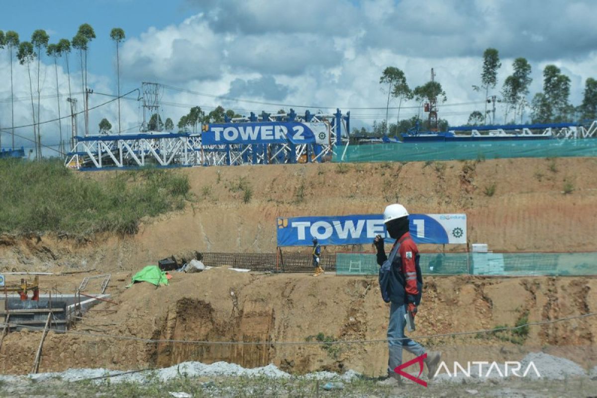 Progres pembangunan IKN Nusantara - ANTARA News