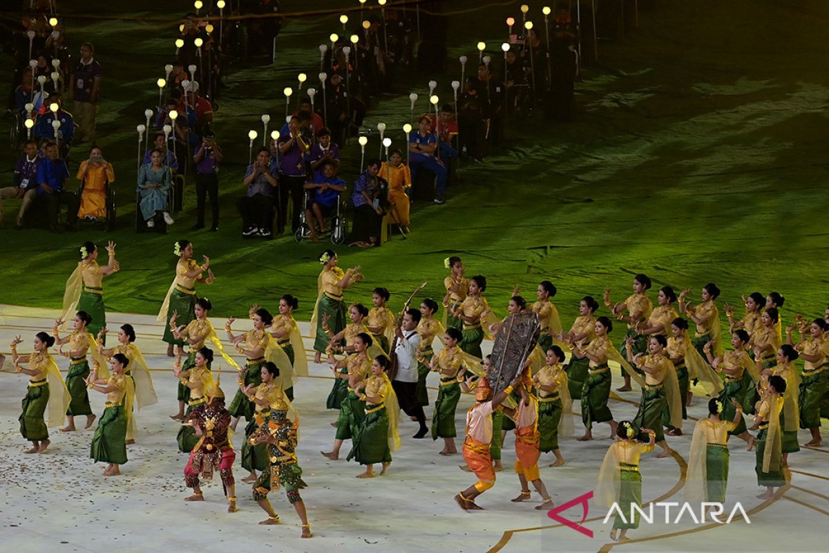 Meriah, penutupan ASEAN Para Games Kamboja - ANTARA News