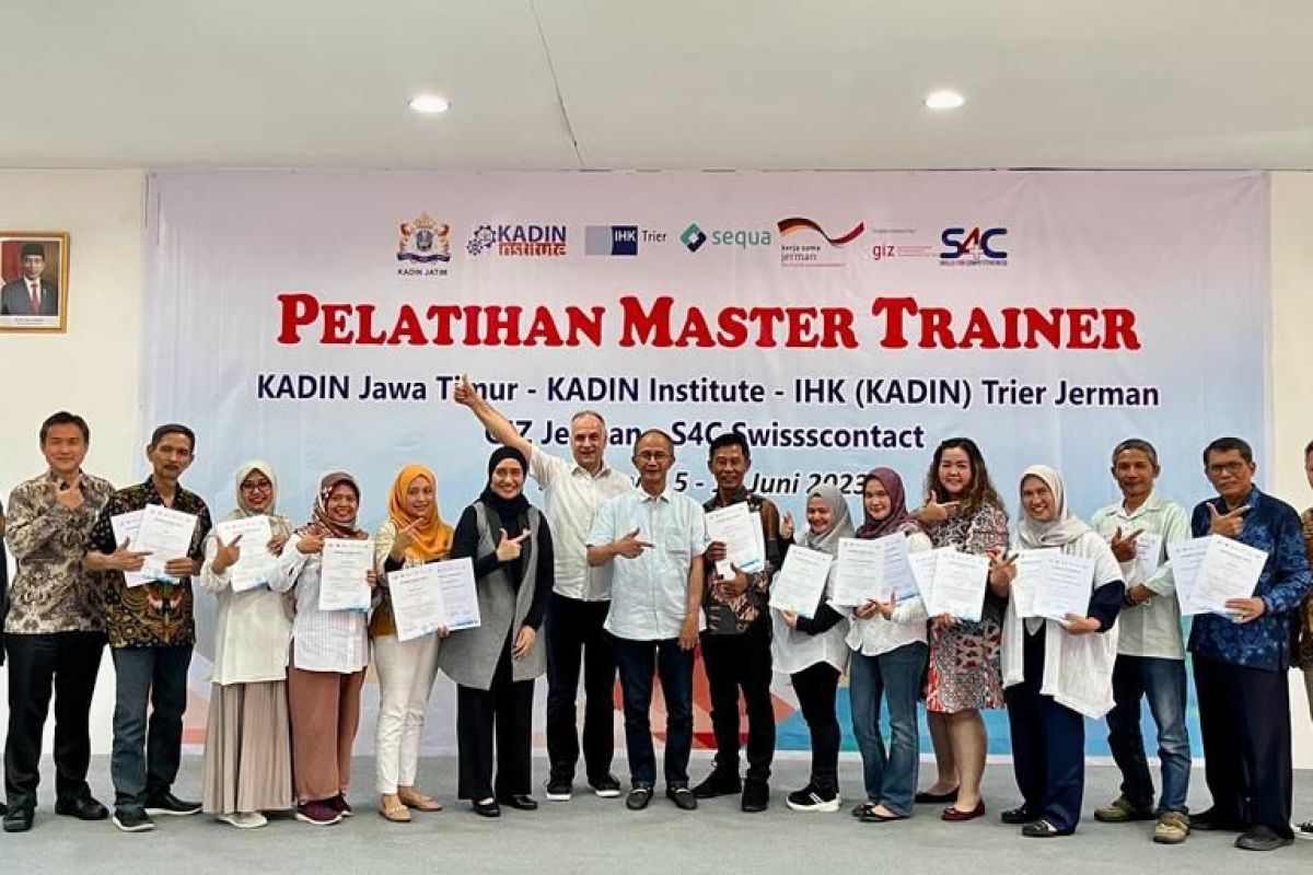Kadin Institut: Jumlah "master trainer" di Jawa Timur bertambah ...