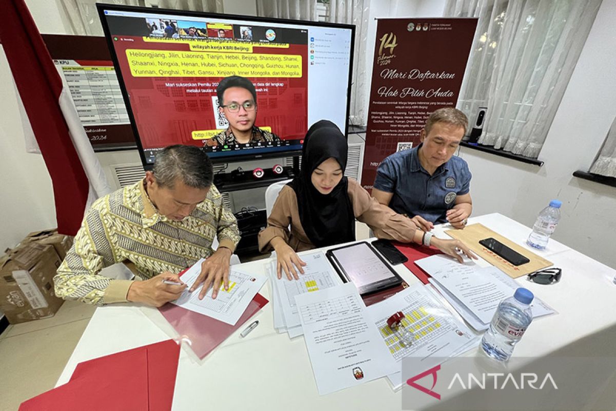 PPLN Beijing putuskan Pemilu 2024 dua metode dengan jumlah pemilih 786 - ANTARA News