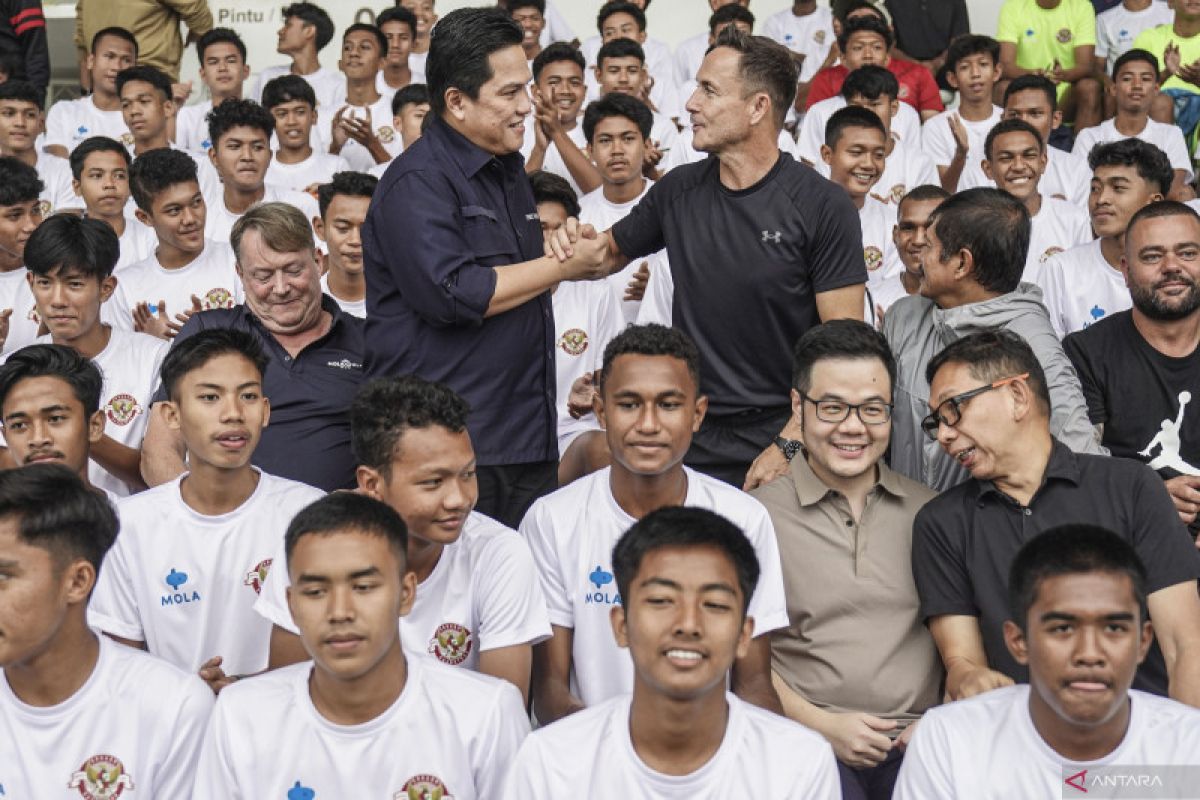 Ketua Umum PSSI tinjau program Garuda Select - ANTARA News