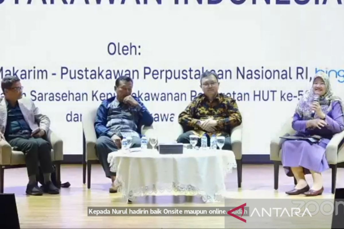 Perpusnas: Pustakawan harus bangga dengan profesinya - ANTARA News