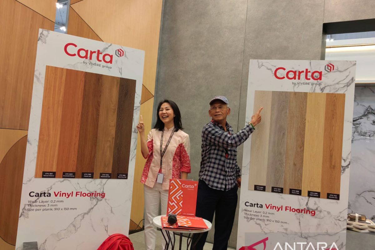 Carta luncurkan vinyl flooring 10 pilihan motif kayu - ANTARA News Banten