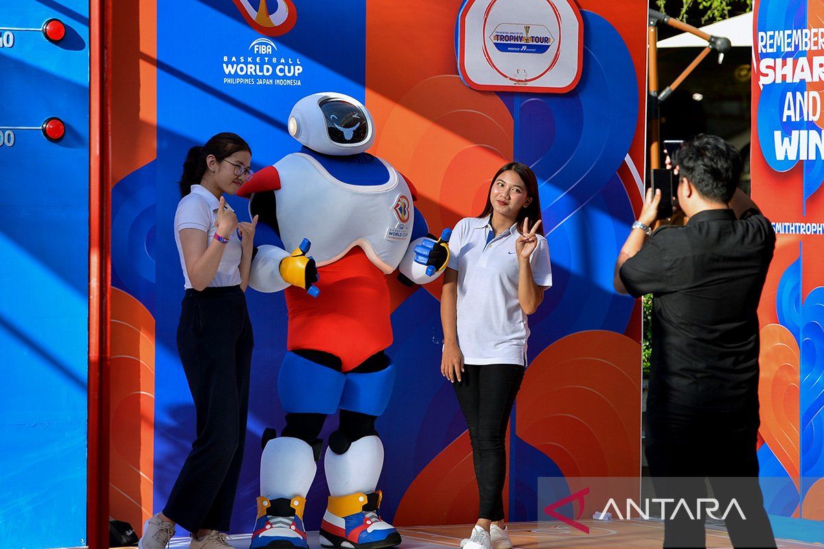 Tur Trofi Piala Dunia FIBA 2023 - ANTARA News