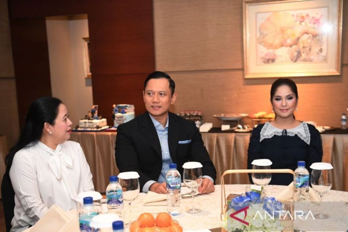 Pertemuan Agus Harimurti Yudhoyono dengan Puan Maharani - ANTARA News