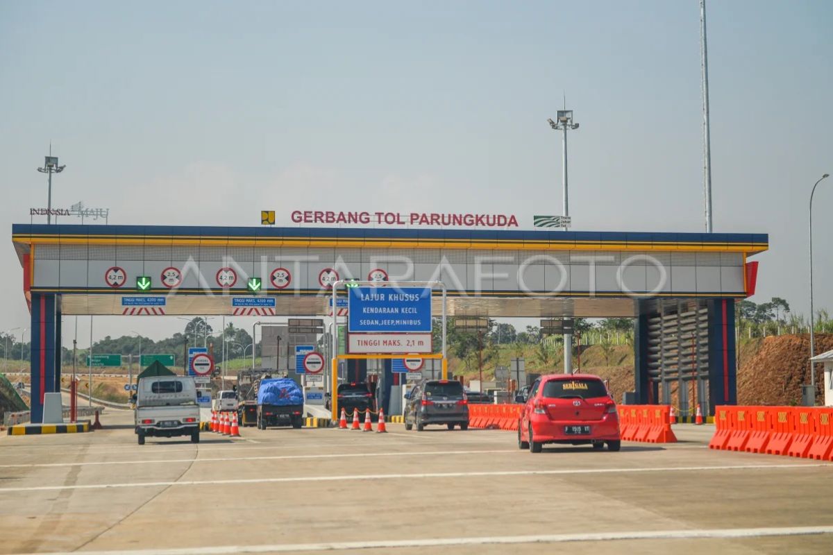 Pengoperasian Jalan Tol Bocimi Seksi II - ANTARA News Megapolitan