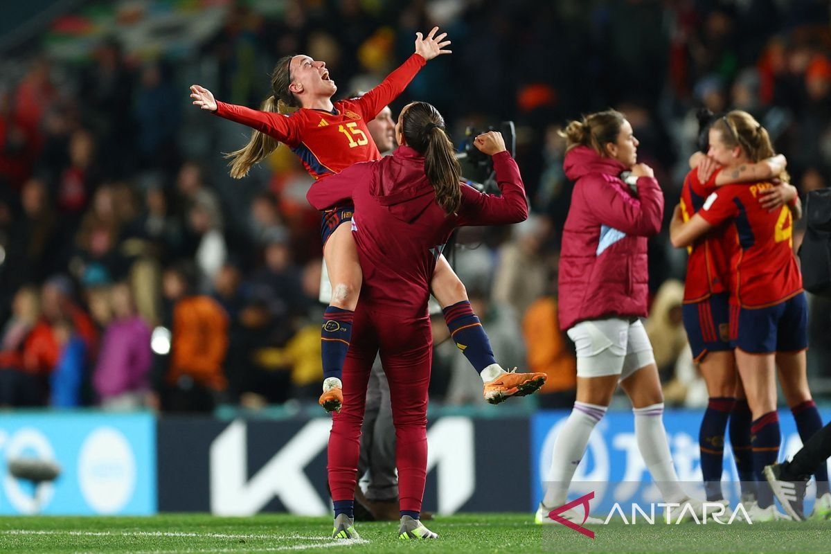 Piala Dunia Wanita 2023: Spanyol melaju ke final usai kalahkan Swedia 2-1 - ANTARA News