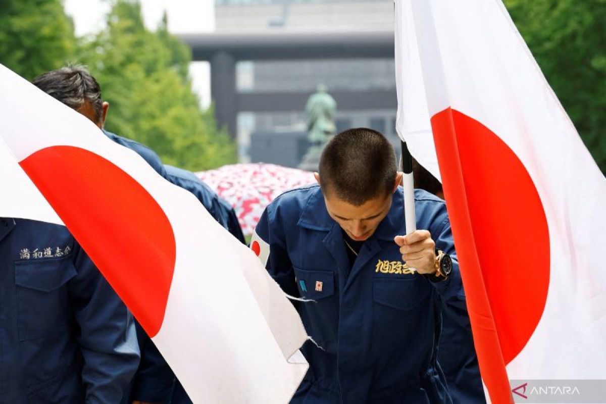 Peringatan 78 tahun penyerahan Jepang dalam Perang Dunia Kedua - ANTARA ...