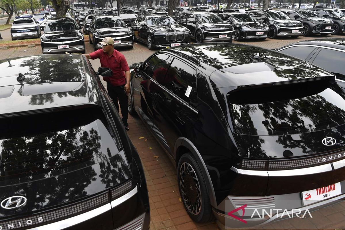 Kendaraan listrik bagi delegasi KTT ASEAN 2023 - ANTARA News