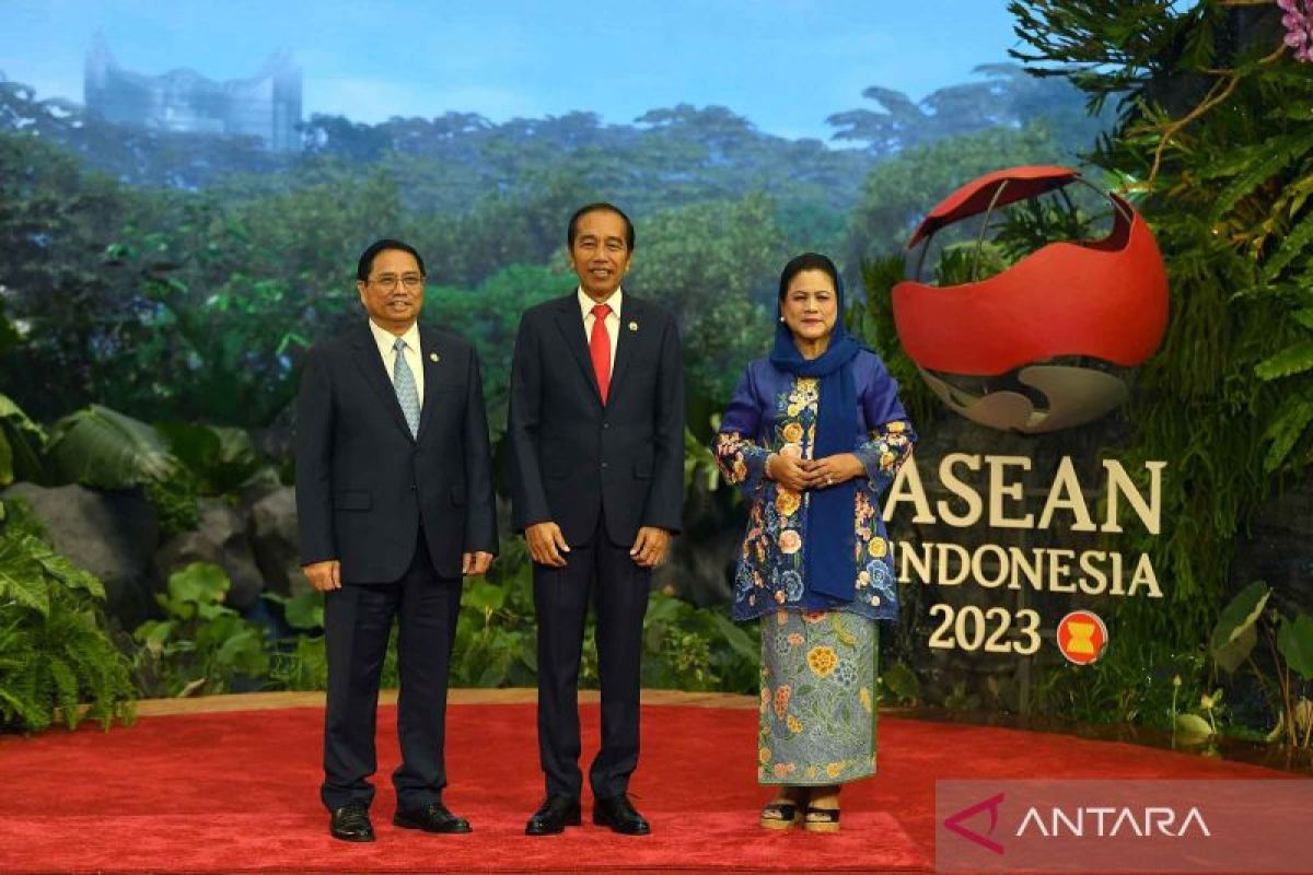 Presiden sambut tamu negara di KTT ASEAN - ANTARA News