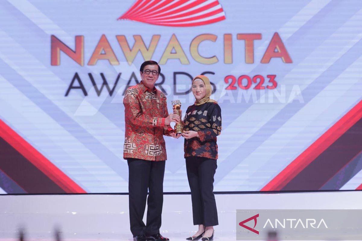 Dirut Pertamina raih penghargaan pada Anugrah Nawacita Award 2023 - ANTARA News
