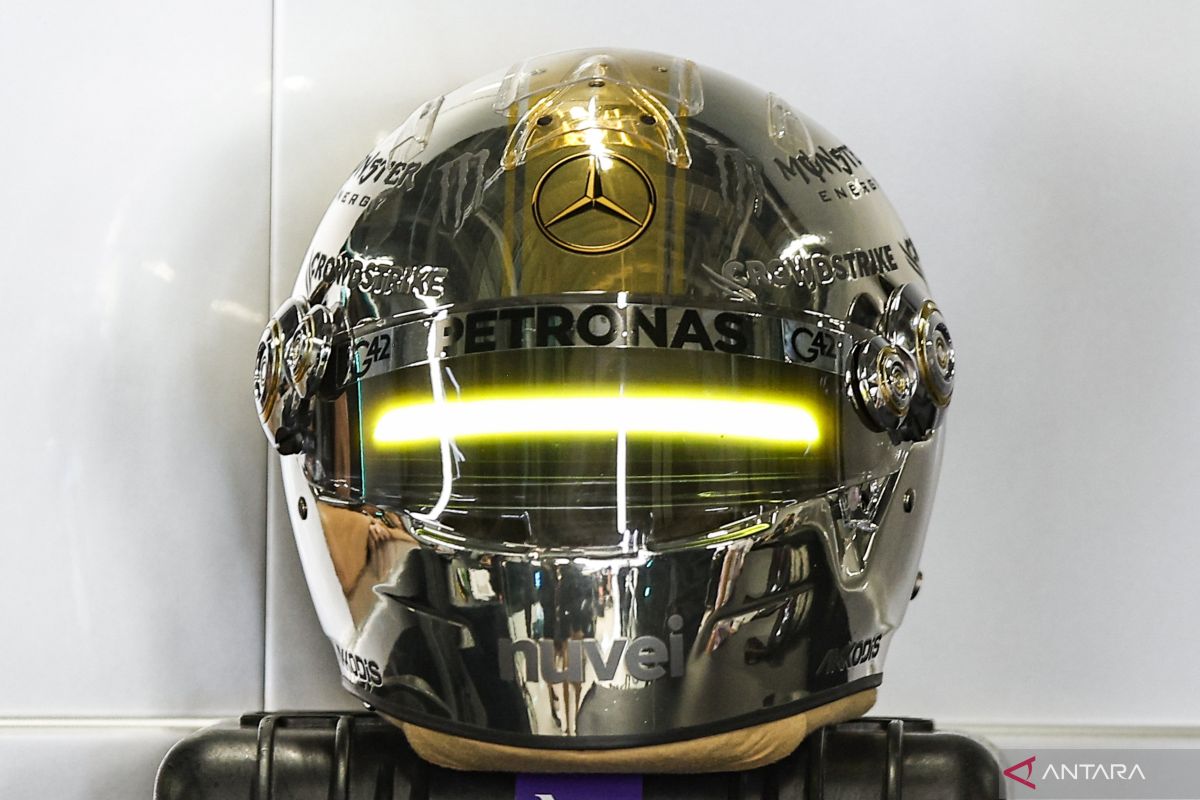 Helm kinclong Lewis Hamilton di GP Jepang - ANTARA News