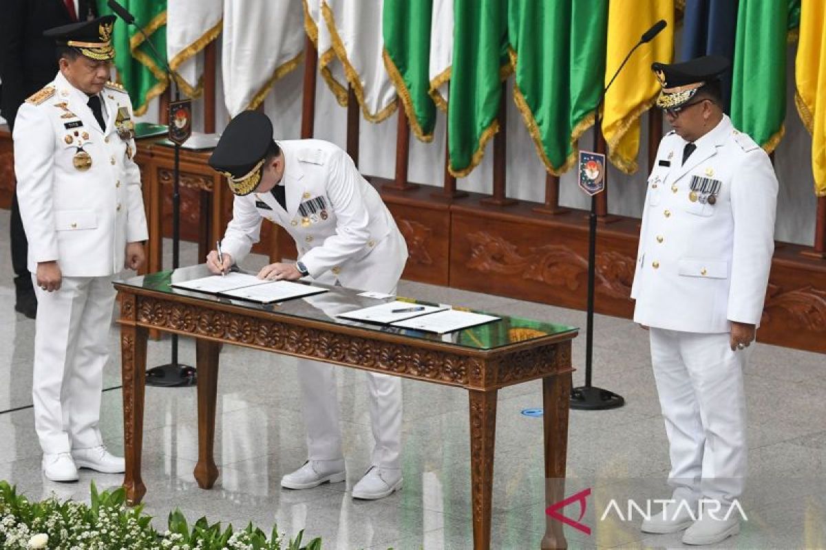 Mendagri lantik PJ Gubernur Sumsel dan Kaltim - ANTARA News
