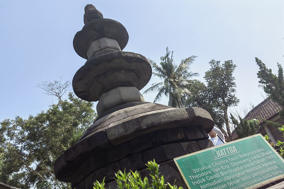 Kemenag libatkan BRIN soal pemasangan Chattra di Candi Borobudur ...