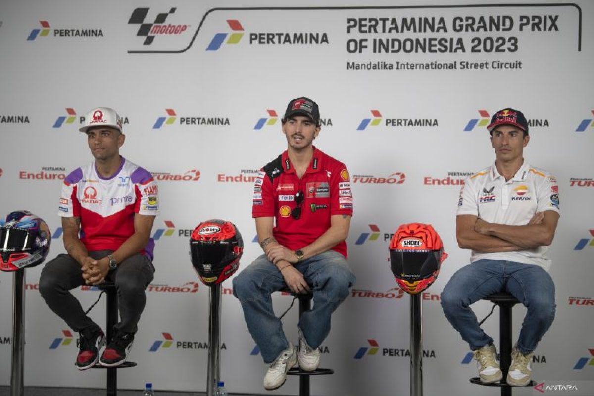 Konferensi pers jelang MotoGP Mandalika 2023 - ANTARA News