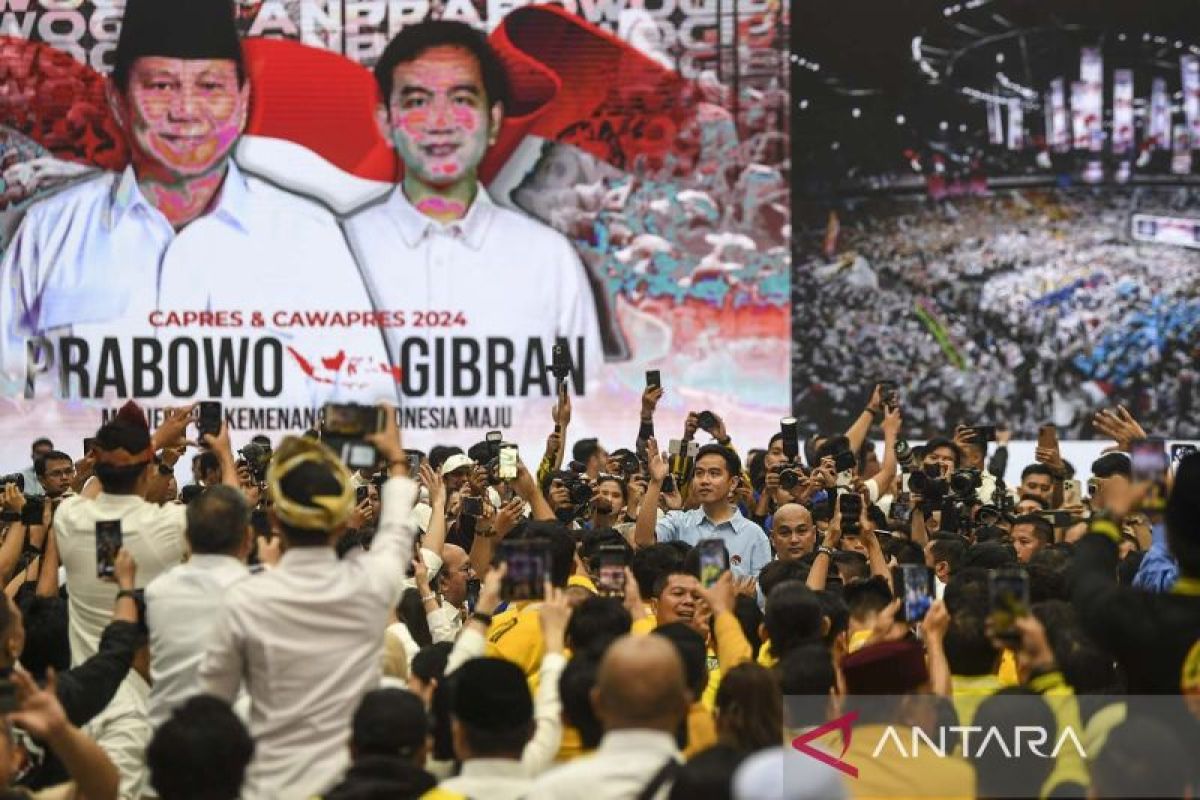 Deklarasi Prabowo-Gibran sebelum mendaftar ke KPU - ANTARA News
