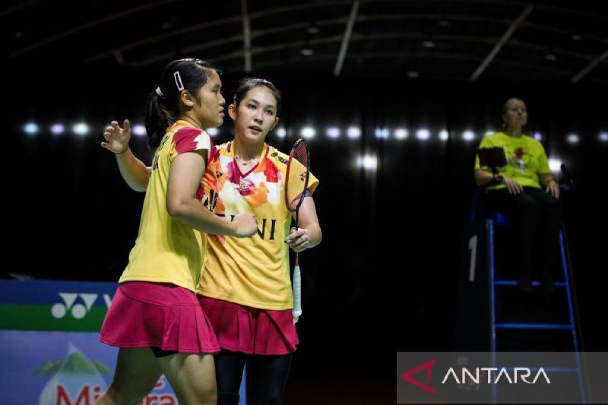 Lanny Tria Mayasari-Ribka Sugiarto melaju ke semifinal BNI Indonesia Masters II 2023 - ANTARA News