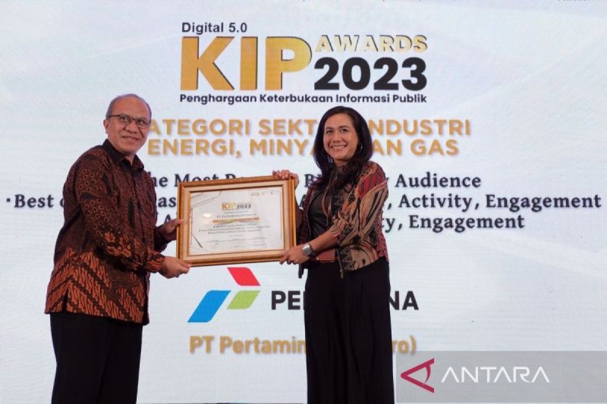 Penghargaan Digital 5.0 Keterbukaan Informasi Publik Awards 2023 - ANTARA News