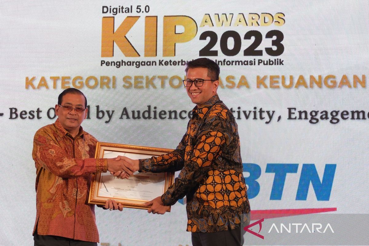 Penghargaan Digital 5.0 Keterbukaan Informasi Publik Awards 2023 - ANTARA News
