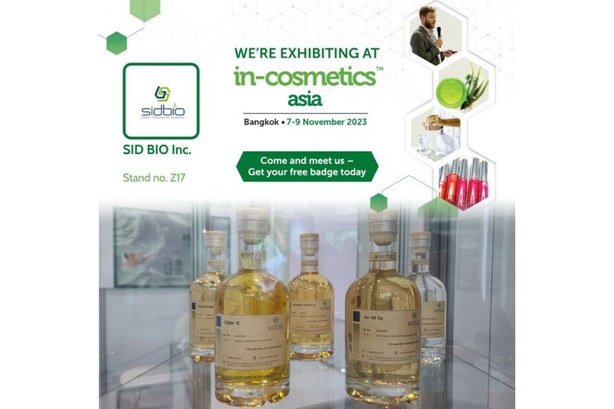 SID BIO Inc. akan Melakukan Debut Global di 'in-cosmetics asia 2023 ...