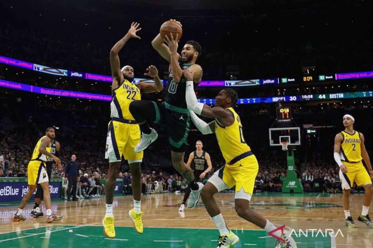 NBA : Boston Celtics hajar Indiana Pacers 155-104 - ANTARA News