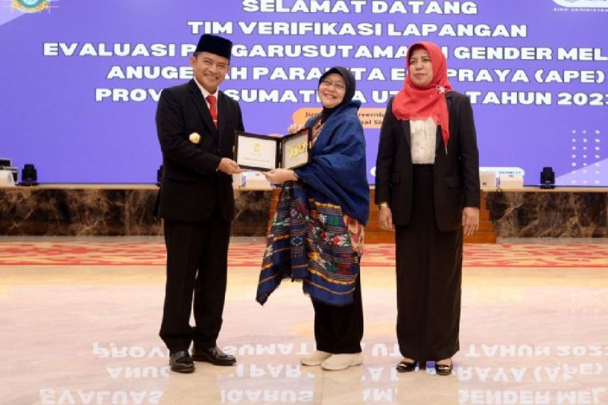 Pj Gubernur: Indeks pembangunan gender Sumut meningkat 91,06 - ANTARA ...