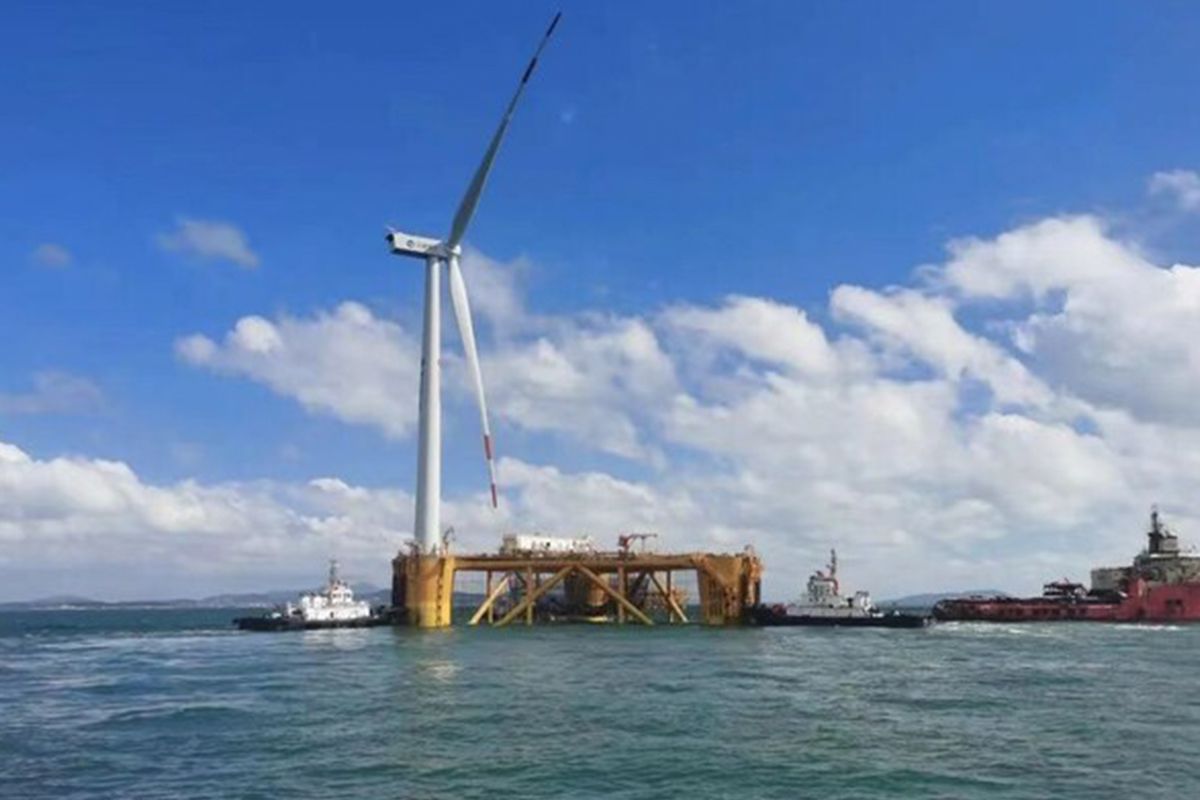 Proyek PLTB Terapung Lepas Pantai Pertama di Dunia yang Terintegrasi ...