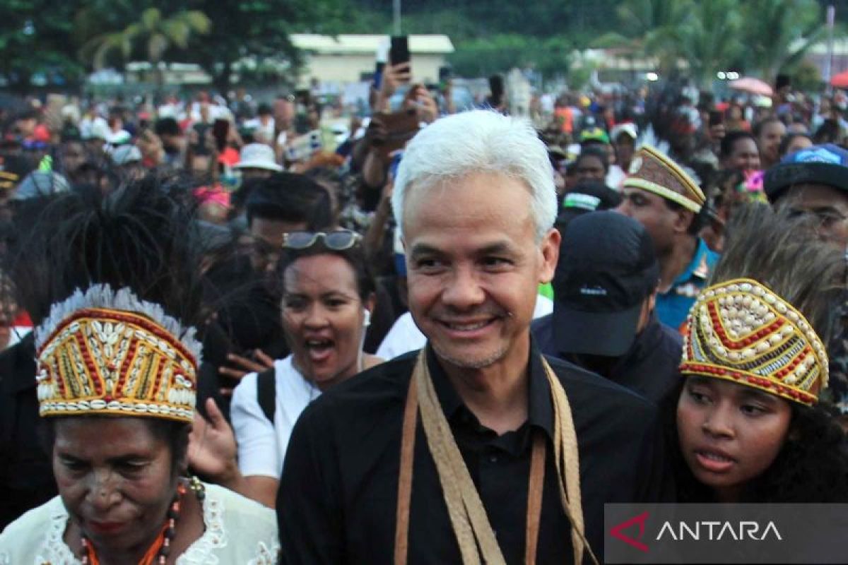 Ganjar Pranowo hadiri deklarasi dukungan Ganjar-Mahfud di Papua - ANTARA News