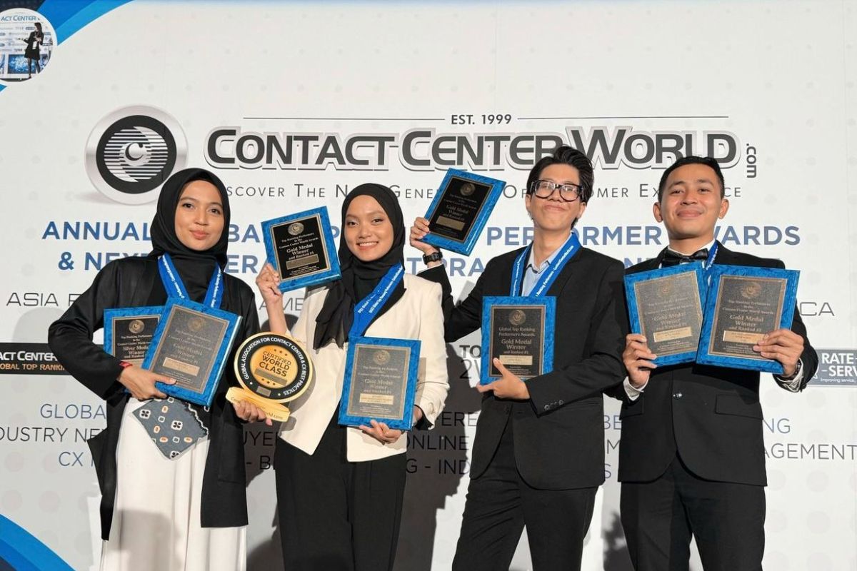 Terus wujudkan layanan berkelas dunia, contact center PLN kembali raih ...