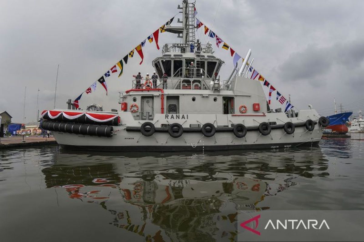 Peresmian Kapal TD Ranai TNI AL - ANTARA News