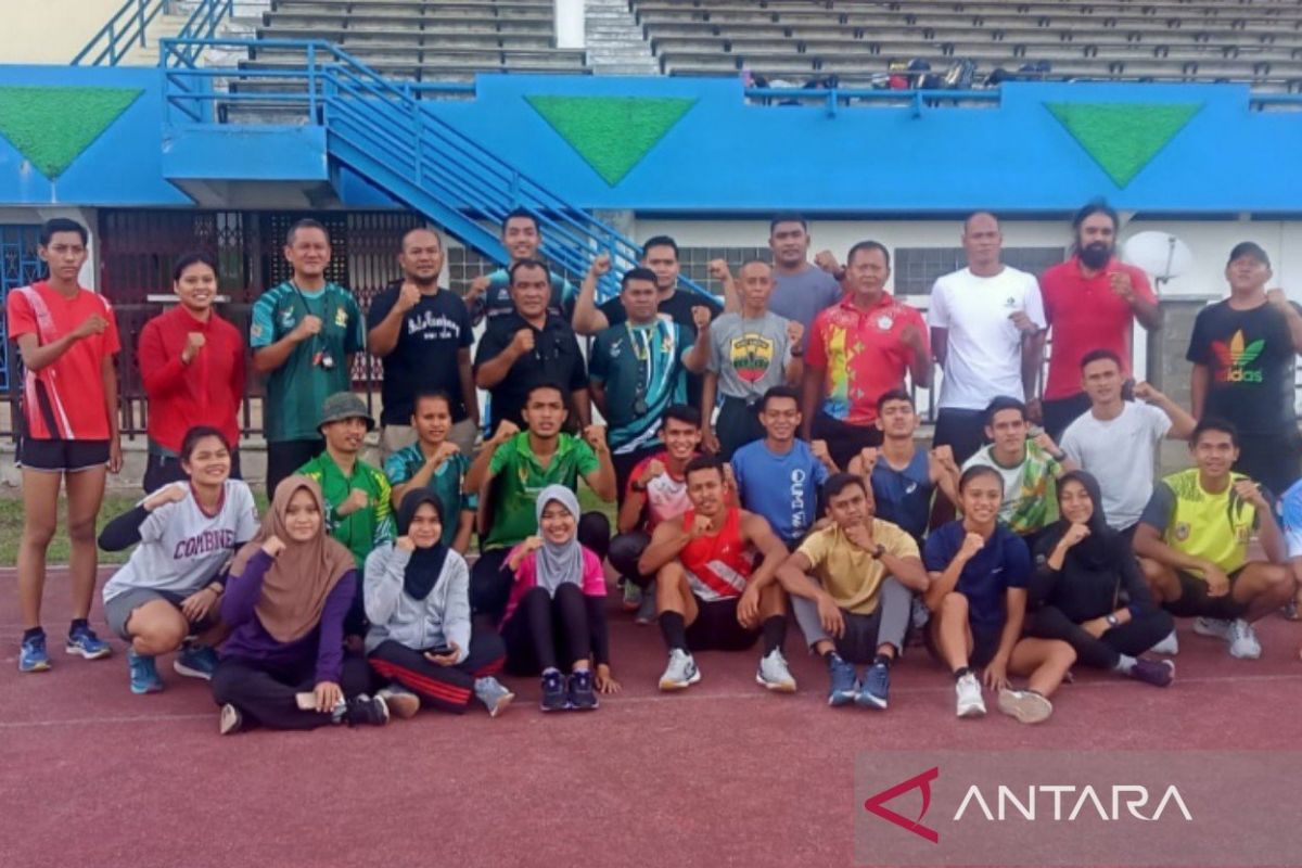 Atletik Sumut targetkan enam emas di PON 2024 - ANTARA News Sumatera Utara