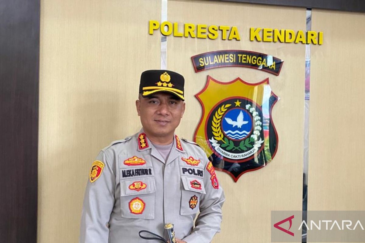Polresta Kendari siapkan strategi pengamanan Natal-Tahun Baru - ANTARA News Sulawesi Tenggara