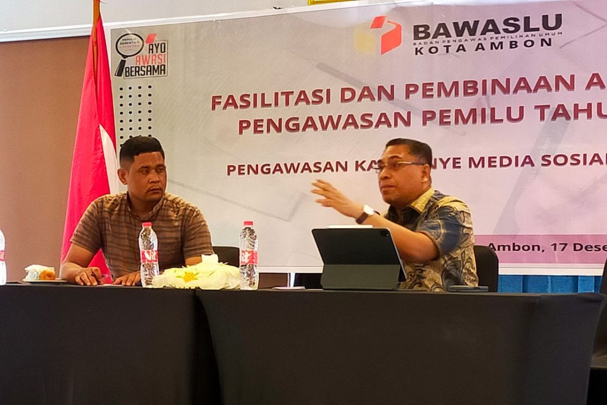 Pemkot Ambon awasi konten Internet mengandung pelanggaran kampanye pemilu 2024 - ANTARA News ...