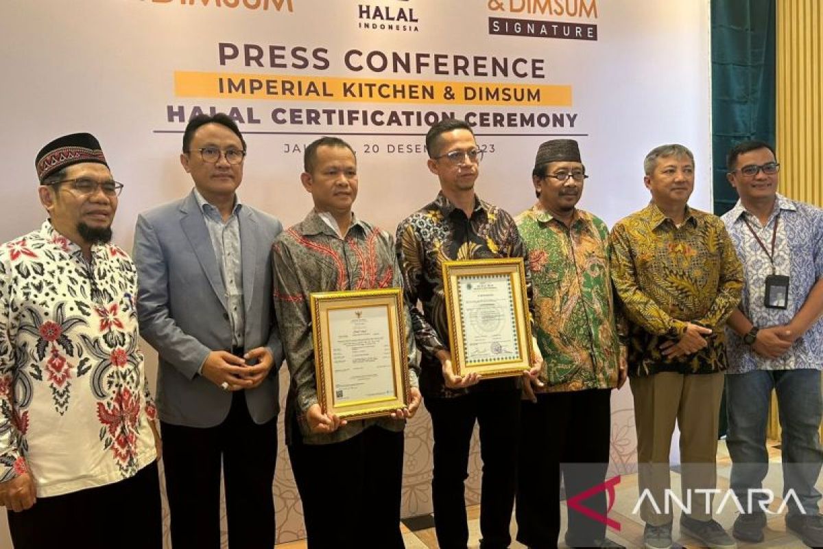 Imperial Kitchen & Dimsum raih sertifikasi halal dari MUI - ANTARA News