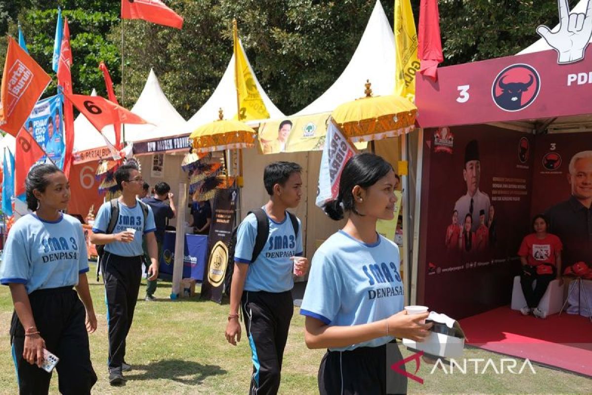 Pemilu Expo 2024 Bali sosialisasikan pemilu kepada generasi milenial dan Z - ANTARA News