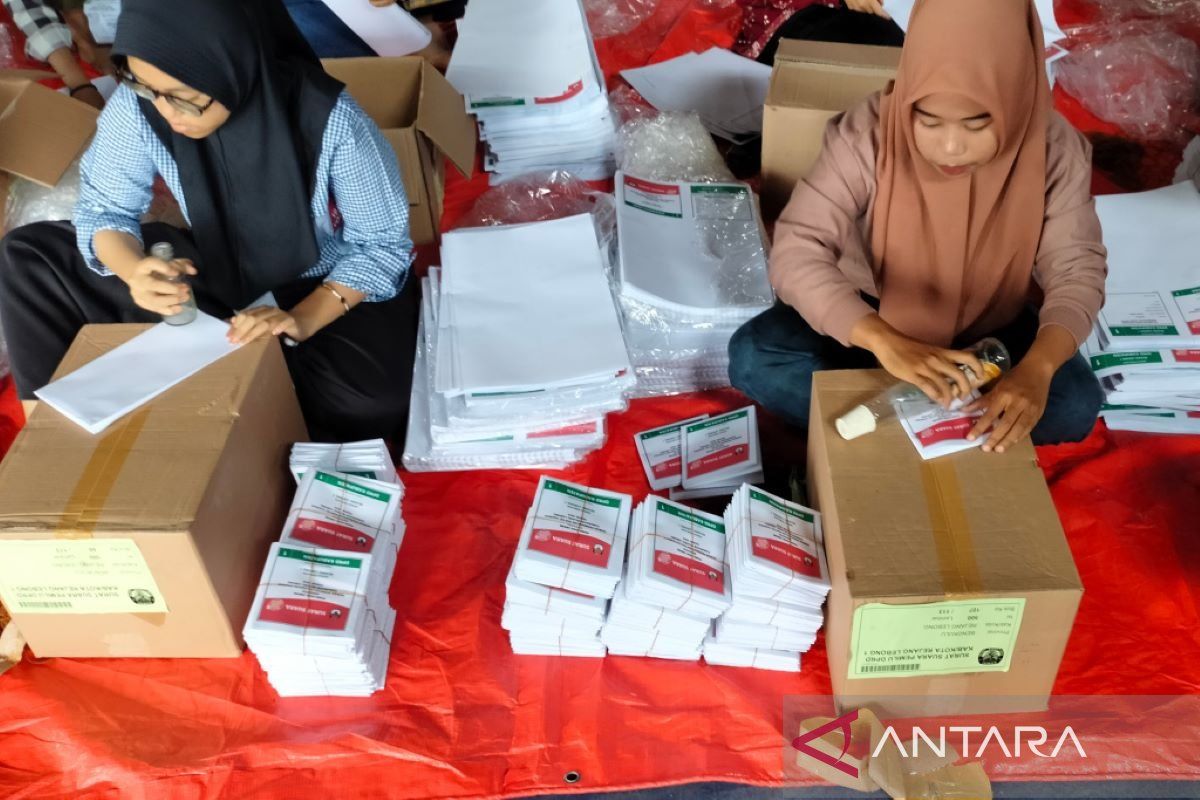 Kpu Rejang Lebong Lakukan Pelipatan 851 884 Surat Suara Pemilu 2024