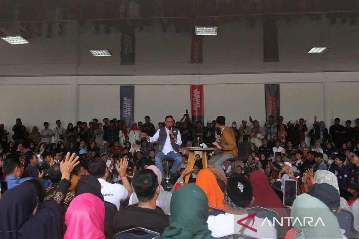 Saat Kampanye di Tanah Datar, Anies akan memperluas kesempatan berusaha ...
