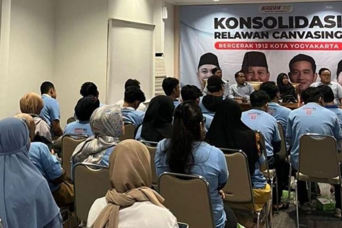 Relawan Bergerak 1912 konsolidasi di Yogyakarta - ANTARA News ...